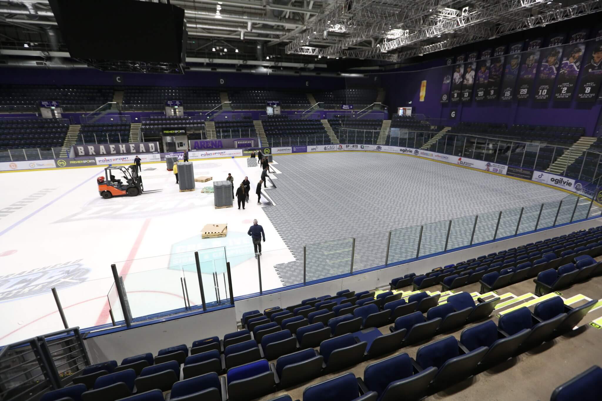 Ice Arena and Ice Rink Flooring & Protection | Versare Flooring