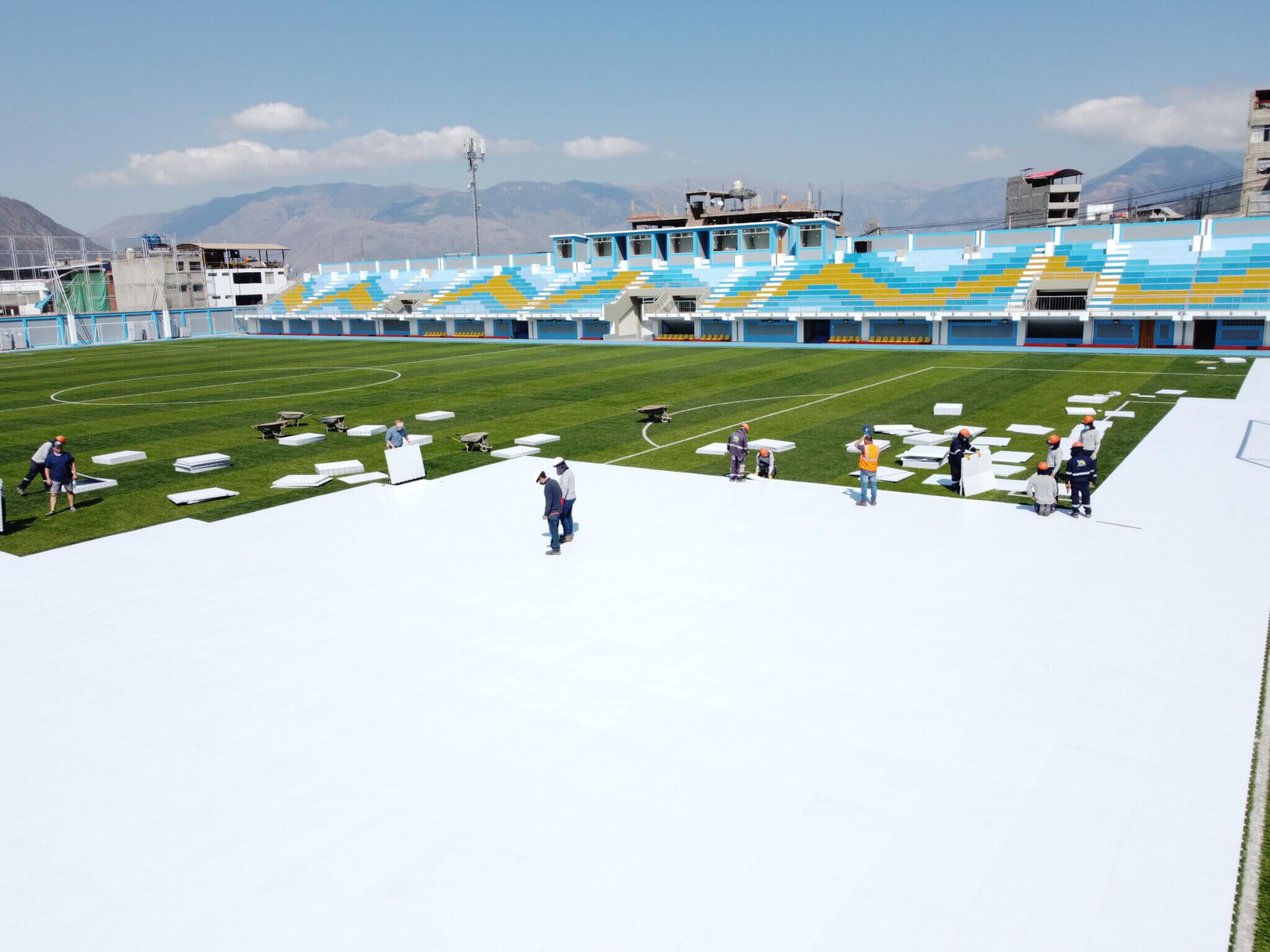 Stadium Flooring for Turf Protection | Versare Flooring