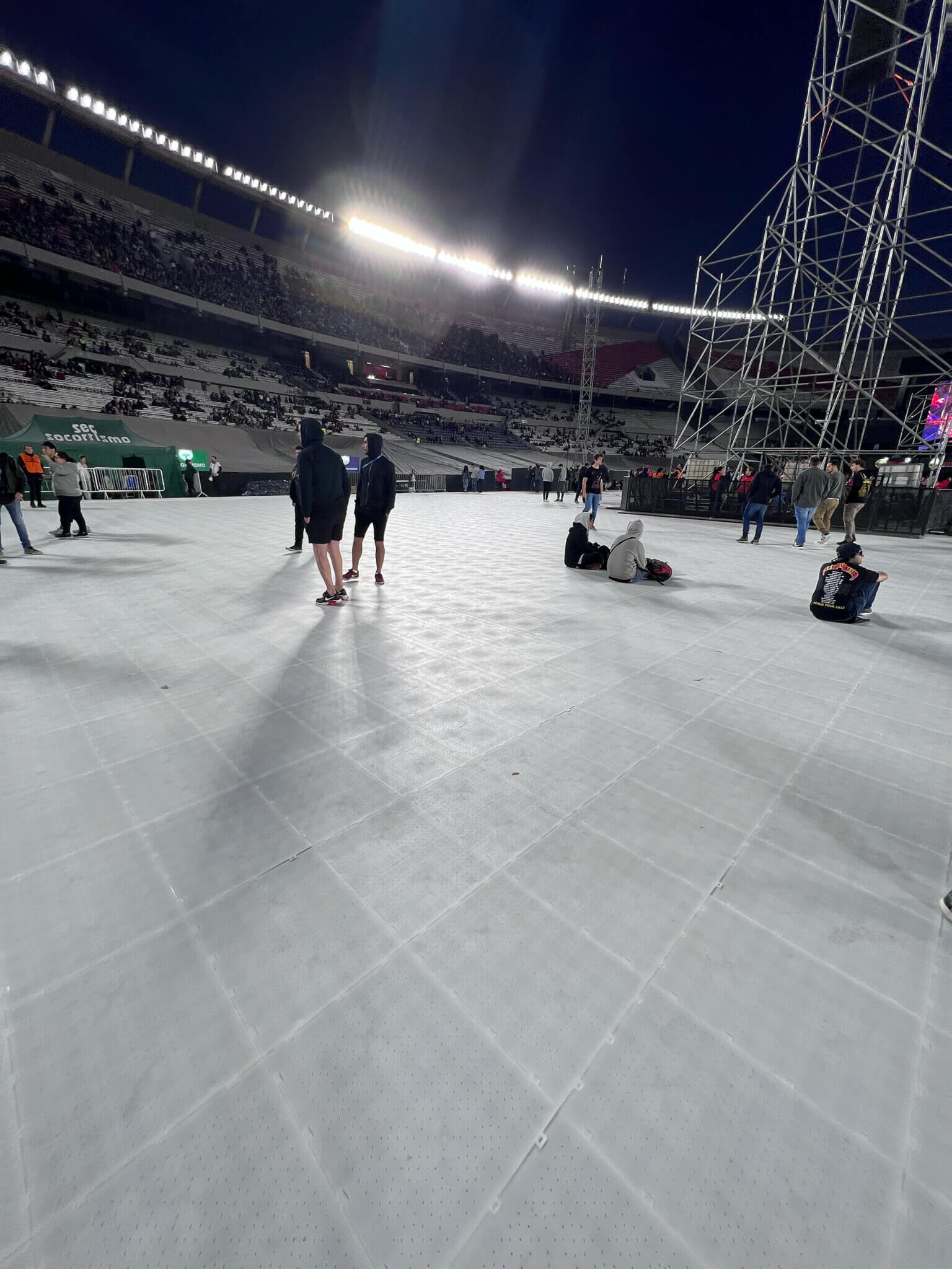 Stadium Flooring for Turf Protection | Versare Flooring